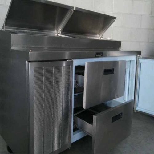 commercial work table refrigerator counter table freezer restaurant ...